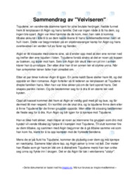 Sammendrag av Veiviseren | Norsk oppgave | 5 i karakter