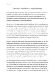 Ghost Boys | Jewell Parker Rhodes | Engelsk | 5 Grade | inspio